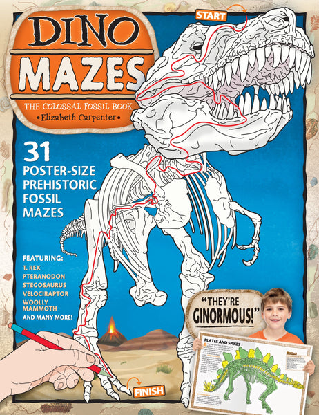 DinoMazes: The Colossal Fossil Book | You Are My Everything (Yame Inc.)