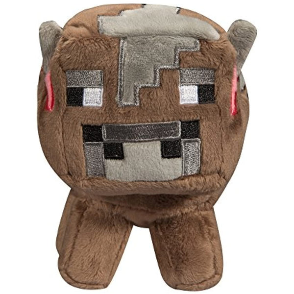 JINX Minecraft Baby Cow Plush Stuffed Toy, Multi-Colored, 5.5" Tall ...