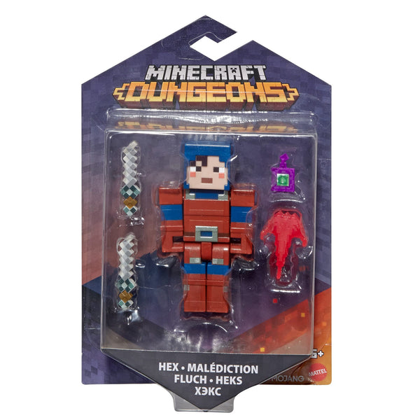 Bundle of 2 |Minecraft Dungeons Action Figure (Armored Vindicator & He ...