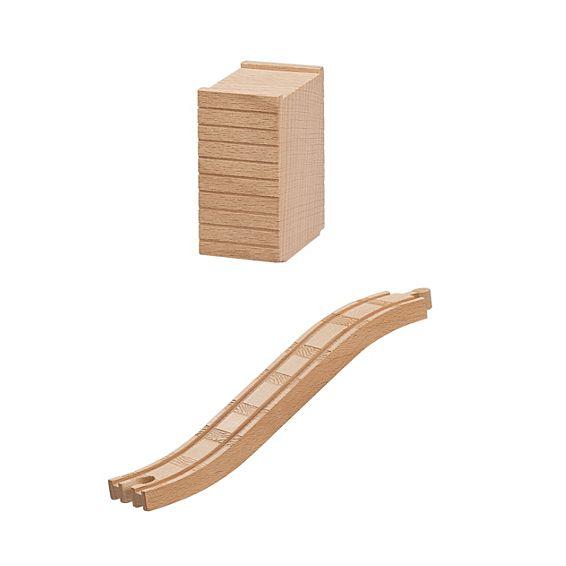 Thomas & Friends™ Wooden Railway Ascending Track & Riser Pack Y4500 ...