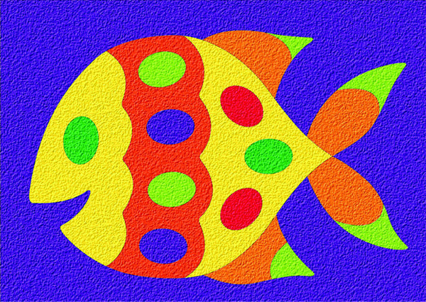 Lauri® Crepe Rubber Puzzle Fish 2146 | You Are My Everything (Yame Inc.)